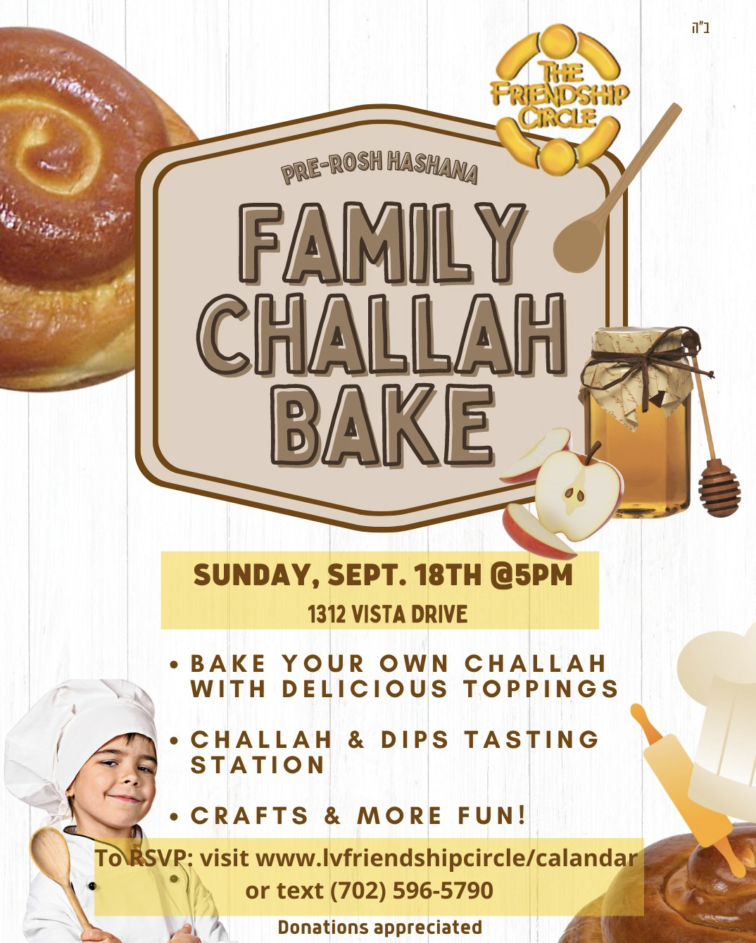 Challah Bake - Friendship Circle Las Vegas